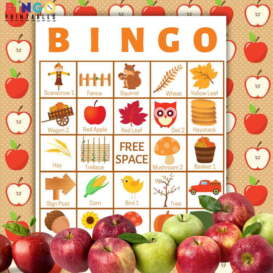 Fall Bingo Cards 🍁 160 Unique Autumn Themed Game Cards – Bingo Printables