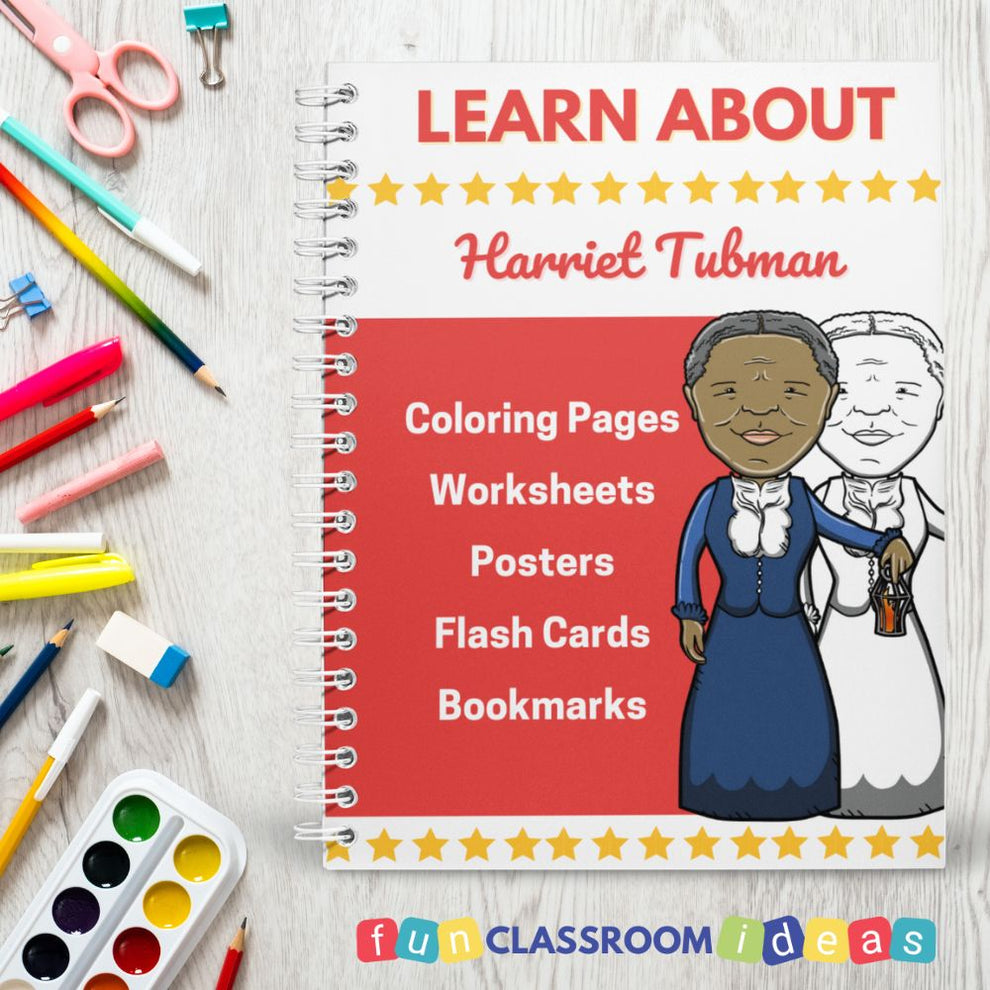 Discover Harriet Tubman - Unique Printable Bundle – Bingo Printables