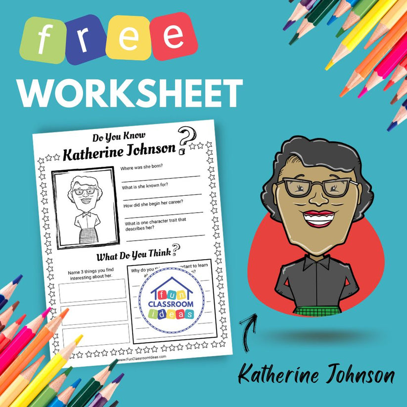 Unique & Free Katherine Johnson Worksheet - Download Now – Bingo Printables