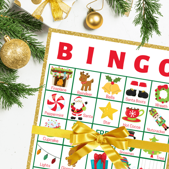 Christmas Bingo Cards 🎄 1000 Printable Unique Game Cards – Bingo Printables