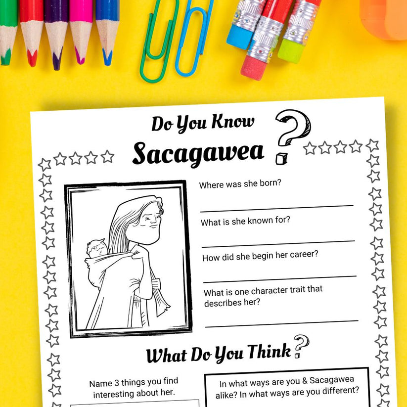 Use this Free Sacagawea Biography Worksheet to Engage Your Students ...