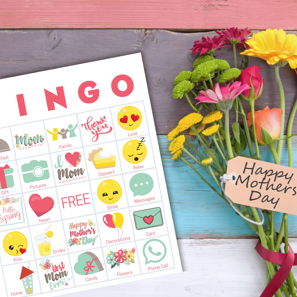 Mother's Day Bingo 🌷 – Bingo Printables